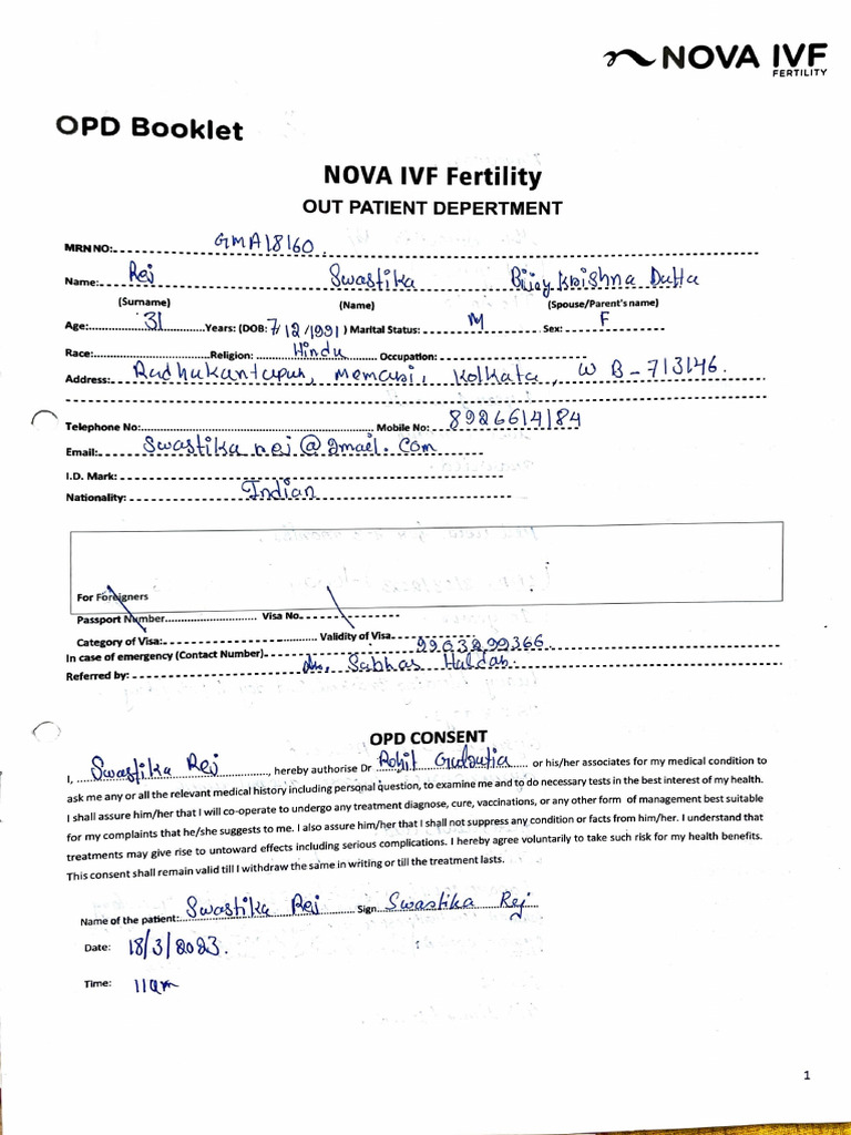 Nova Prescription | PDF