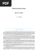 Digitális Kultúra 4 Tanmenet | PDF