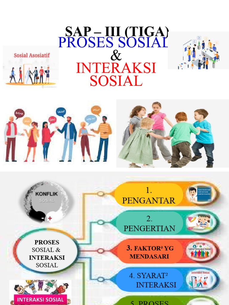 SAP3 - Proses&Interaksi Sosial Rev | PDF