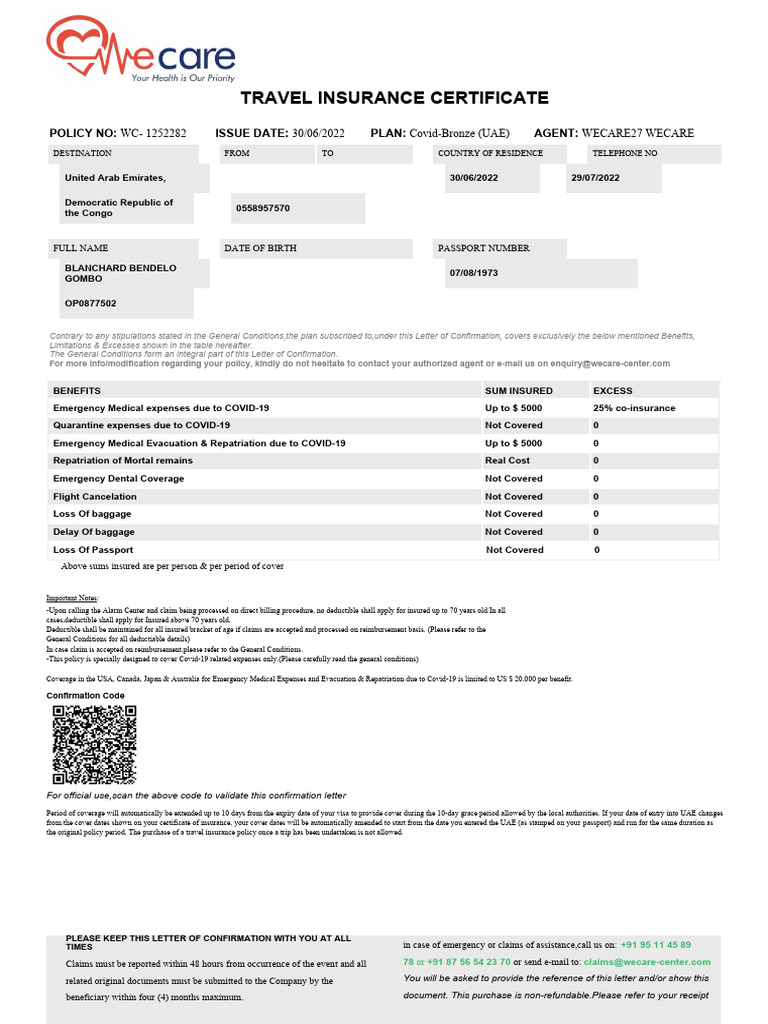 1 LOXe 39 o Be LIjh 5 M64 | PDF | Deductible | Insurance