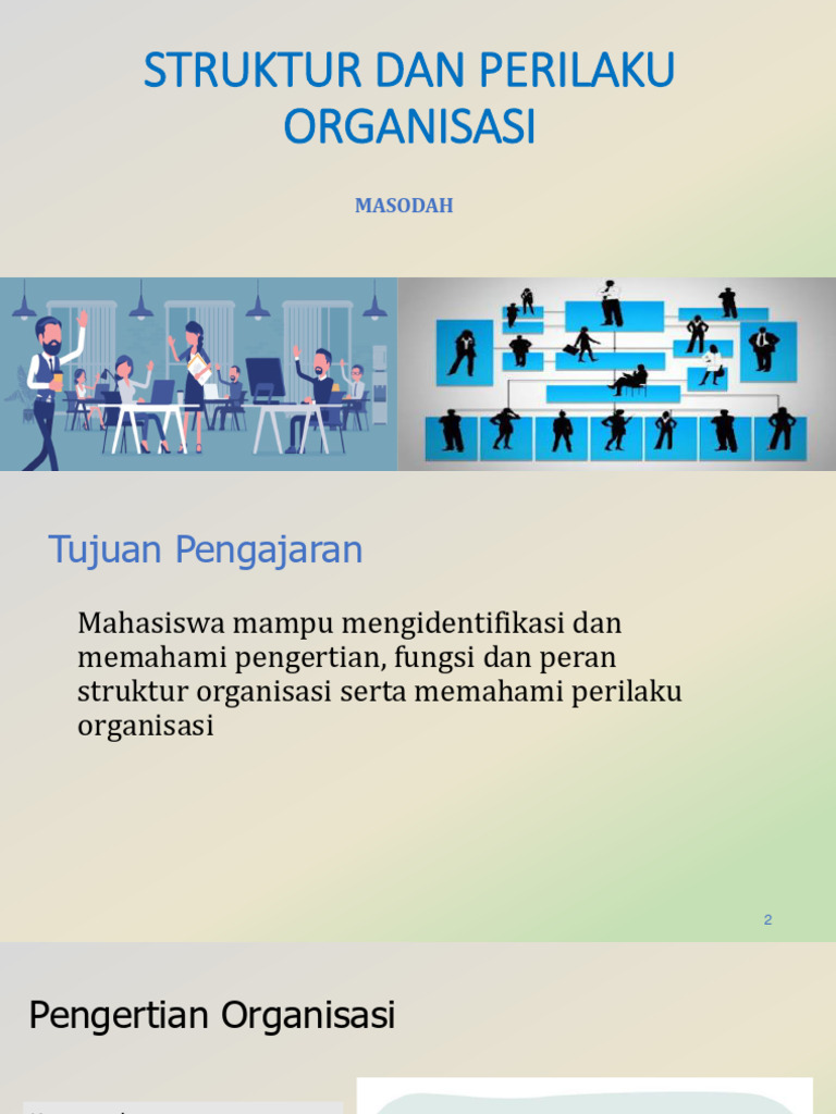 Struktur Dan Perilaku Organisasi | PDF