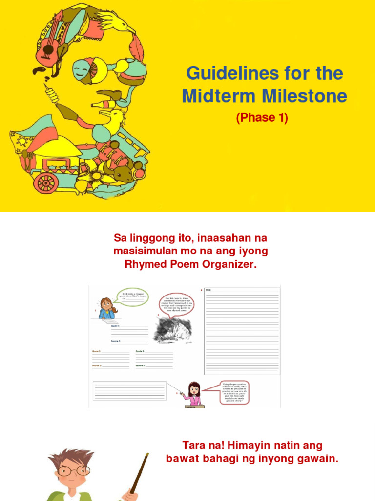 Guidelines For Midterm Milestones Phase 1 | PDF