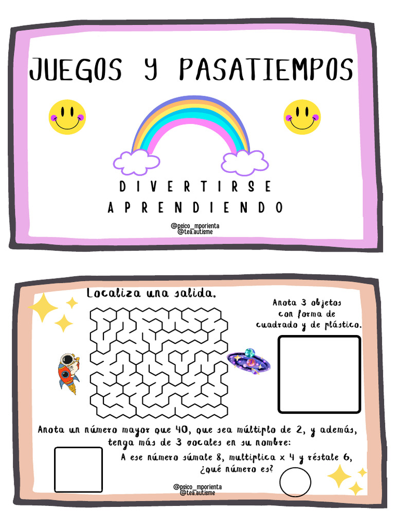 Juegos y Pasatiempos | PDF