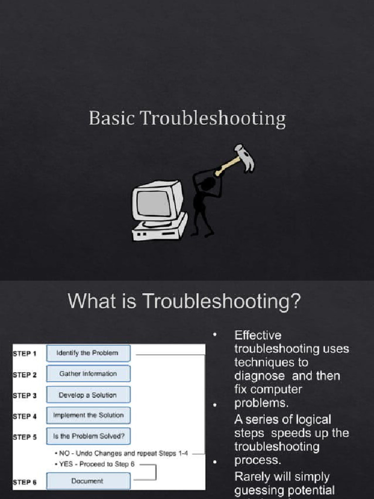 Basic Troubleshooting Complete | PDF