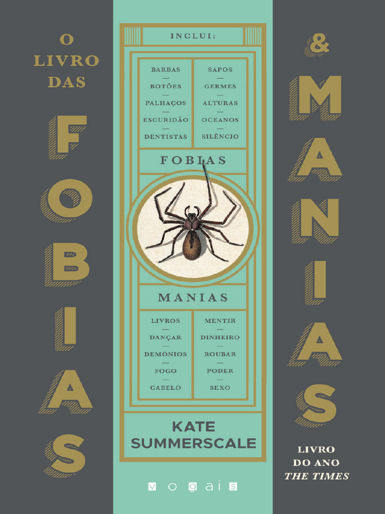 O Livro Das Fobias e Manias | PDF | Fobia | Distúrbio mental