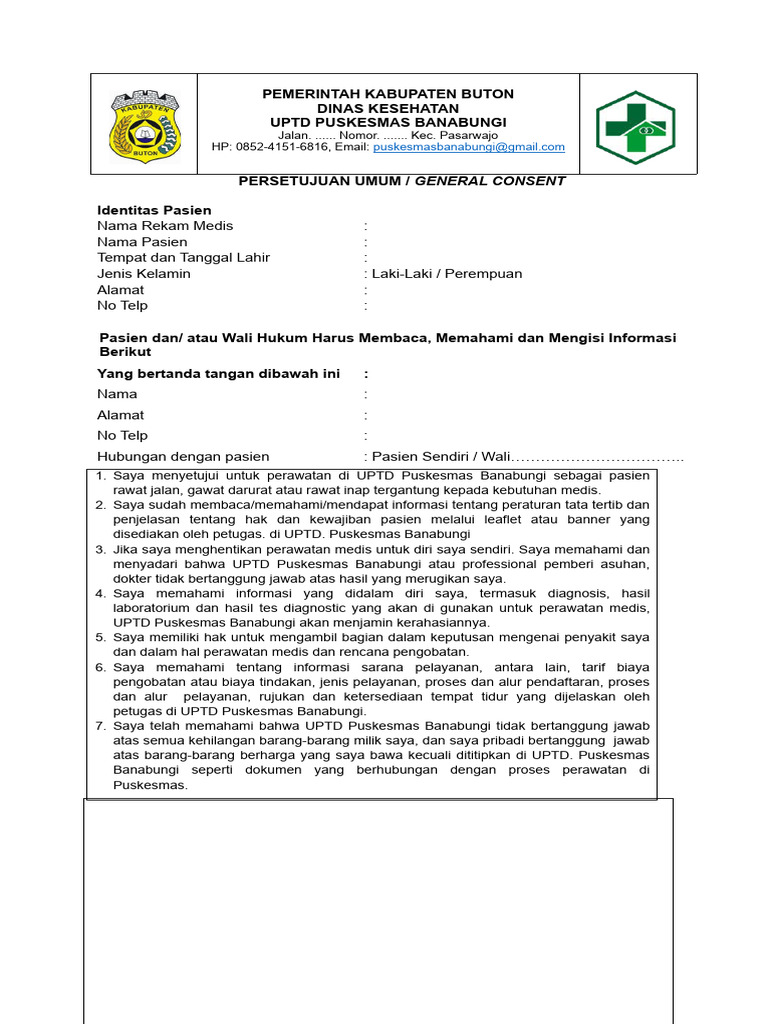 General Consent | PDF