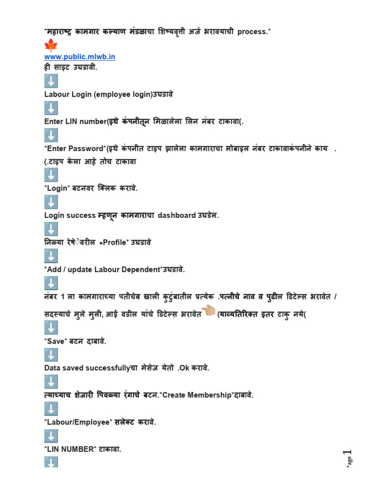 Online Process & Req Documents (Vikroli) | PDF