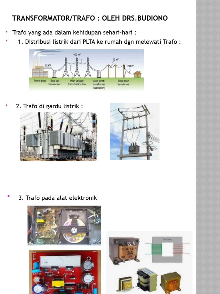 Transformator Kelas 12 | PDF