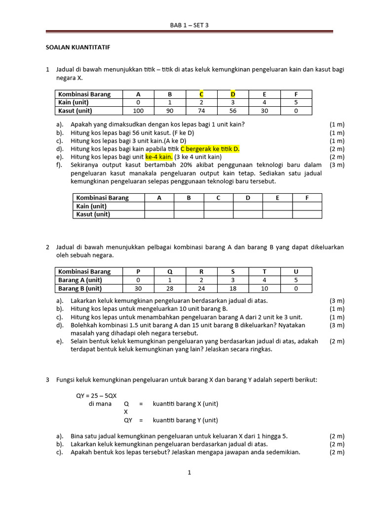 Tugasan 3 Mikro (Bab 1) | PDF