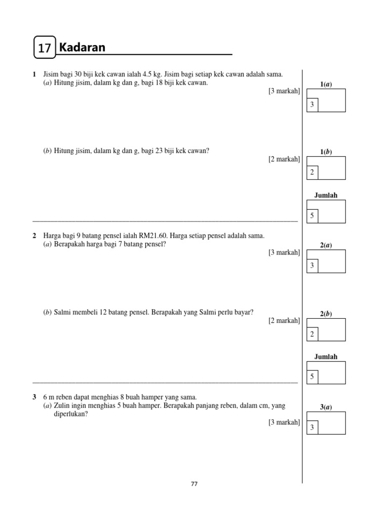 GALUS Kadaran TAHUN 4 | PDF
