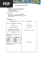 A Detailed Lesson Plan For Conjunctions | PDF | Onomastics | Syntax