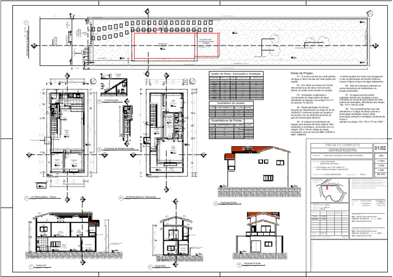 Projeto Arquitetônico rev.02 | PDF