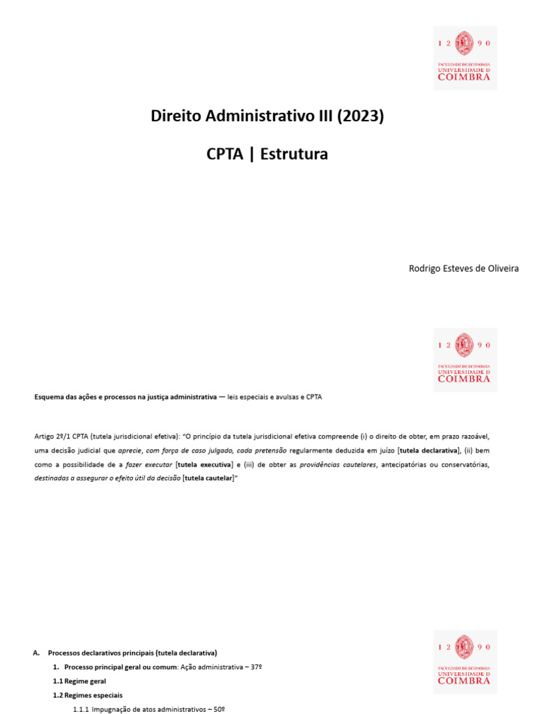 CPTA - Estrutura (11934542.1) | PDF