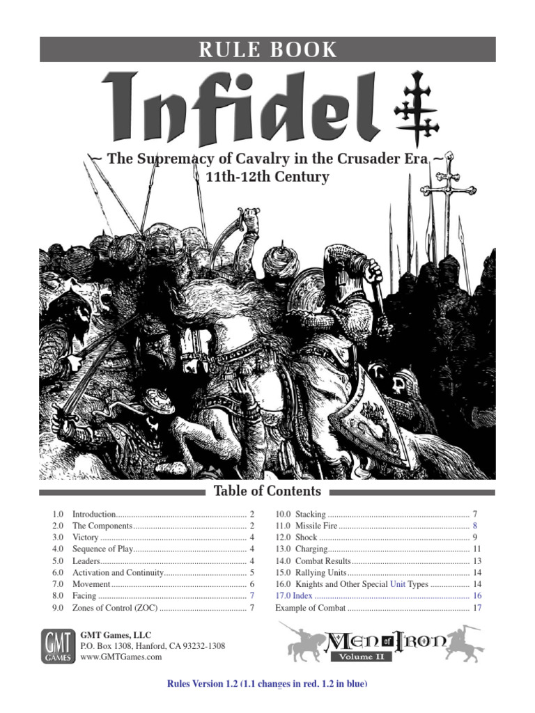 Infidel Rules 1.2 | PDF