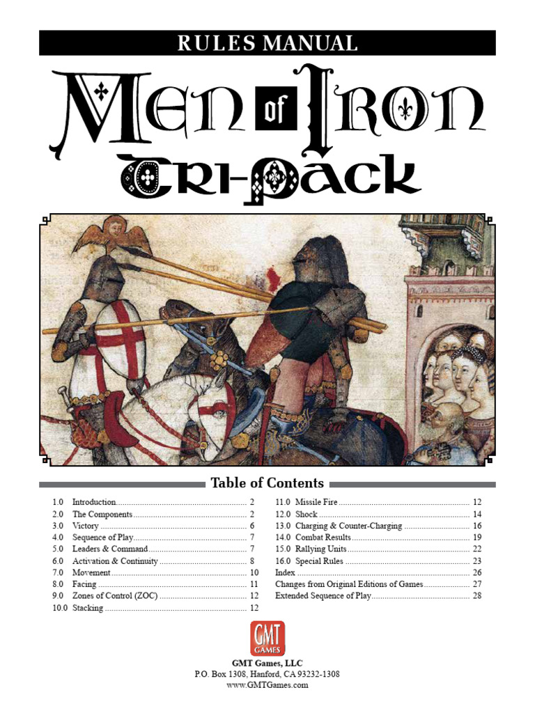 MOI-3P Rules Final Lo-Res | PDF | Infantry | Cavalry