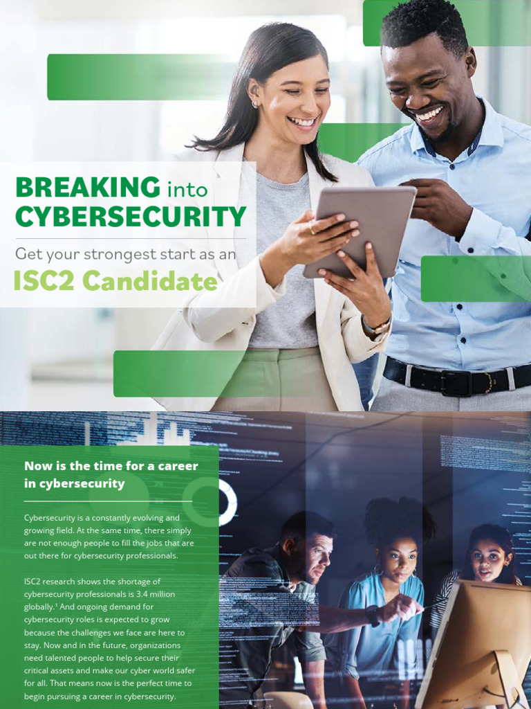 Breaking Into Cybersecurity | PDF
