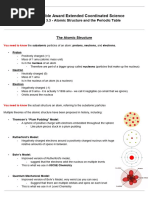 Edexcel GCSE Chemistry Periodic Table | PDF