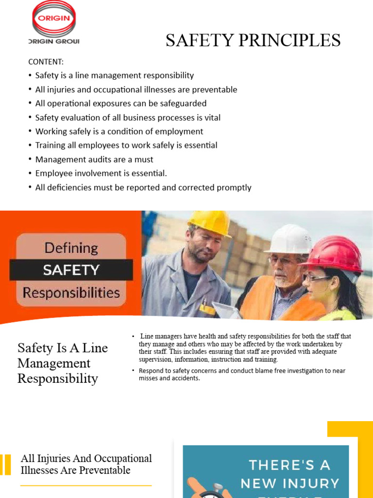 Safety Principles | PDF