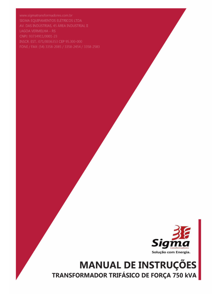 Manual TR 750kVA - PDF - Manual-TR-750kVA PDF | PDF