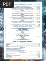 Qatar Airways Economy Class Menu 2024 | PDF | Drink | Lunch