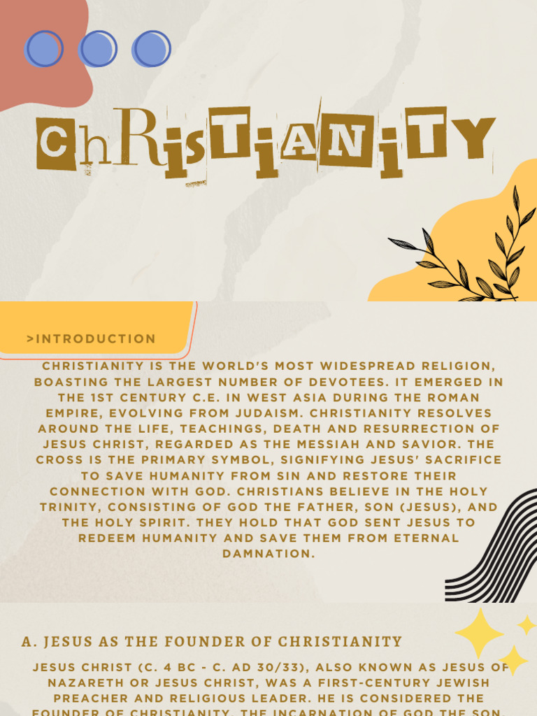 Christianity: Origins and Beliefs | PDF | Resurrection Of Jesus | Jesus