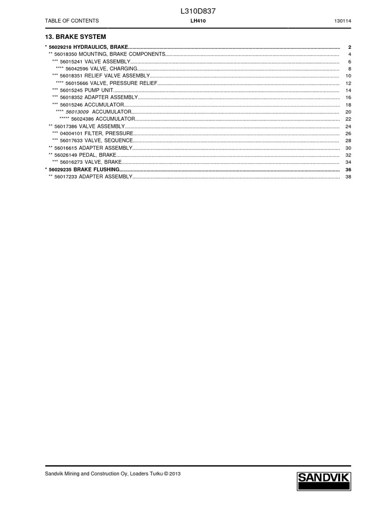 Brake System | PDF