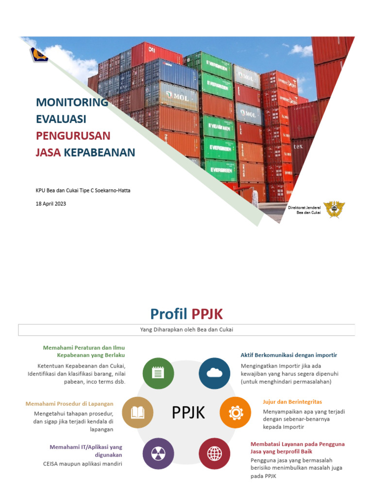 Sosialisasi Monev PPJK | PDF