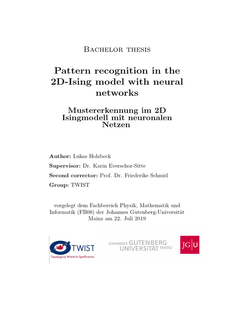 Pattern_recognition_2D_Ising_Lukas_Holzbeck | PDF