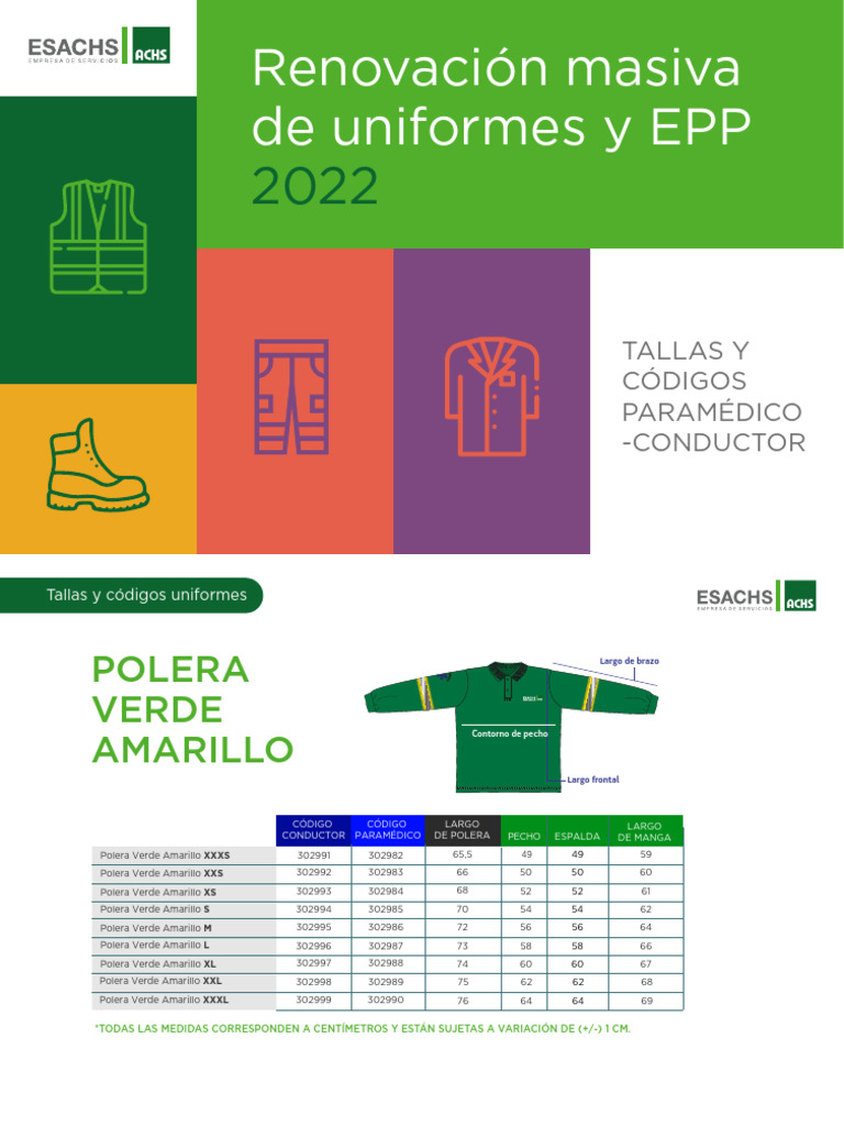 None-Guia Interactiva Uniformes Paramedico Conductor | PDF