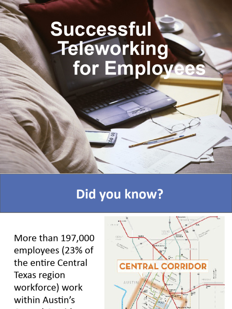 19 - Sample Employee Telework Training | PDF