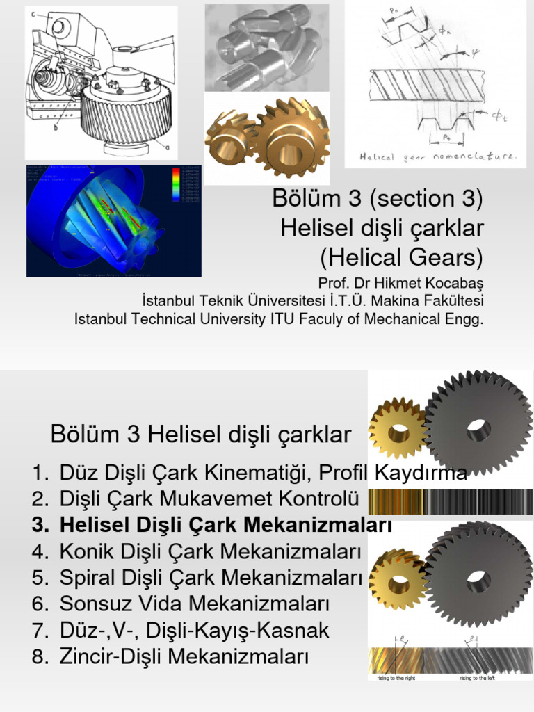 Mak-El-II-03-06-Helisel-Konik-SonsuzVida-Crossed Gears | PDF
