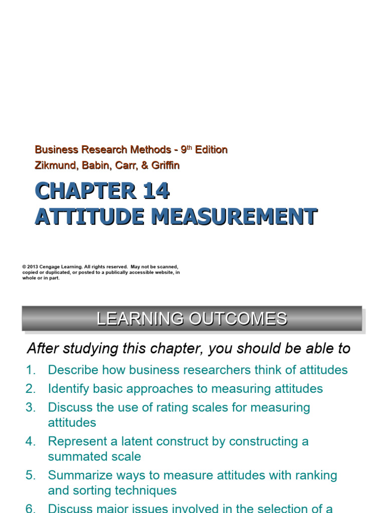 BRM - 9e - PPT - CH - 14 Student | PDF