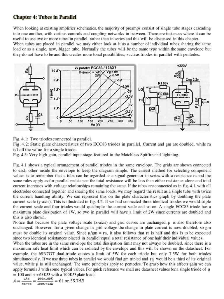 4 Parallel Tubes | PDF