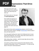 Secret Seduction Triggers Blueprint | PDF | Nonverbal Communication | Seduction