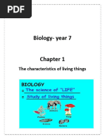 The Seven Life Processes | PDF