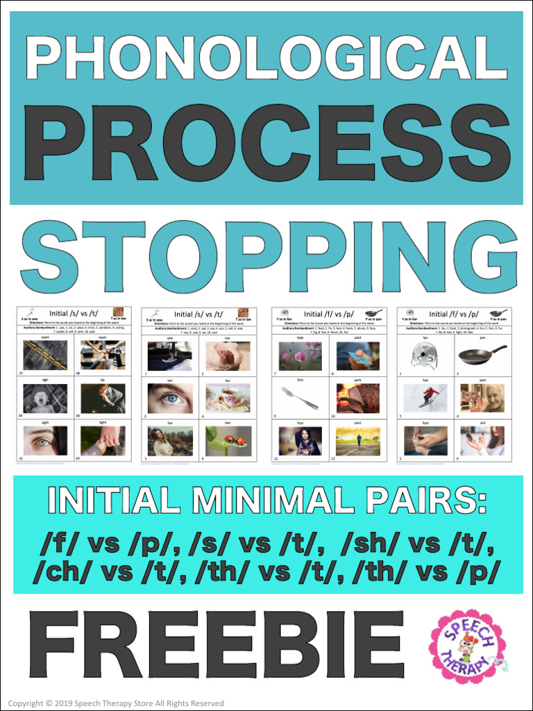 Phonological Stopping Minimal Pairs | PDF