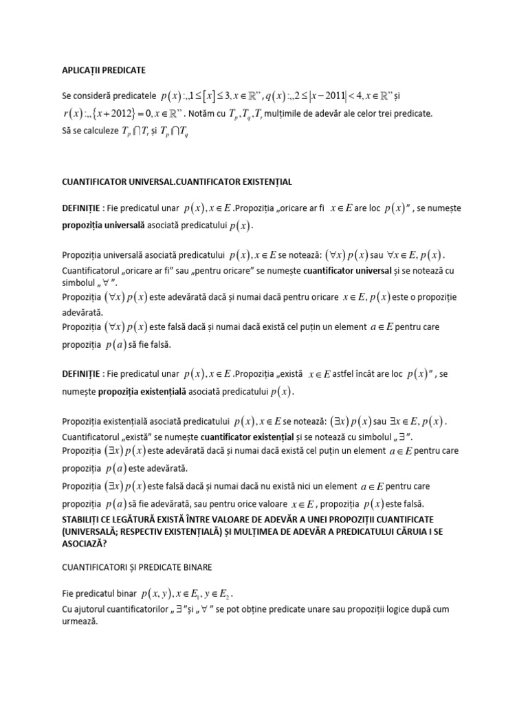 Calcul Propozitional 9a 18-10-2021 | PDF Calcul Propozitional 9a 18-10-2021 | PDF