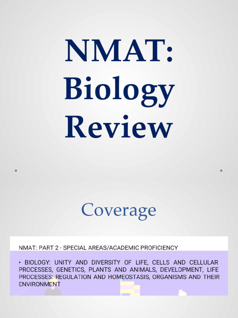 NMAT Biology | PDF