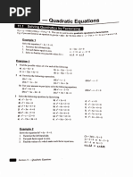 Third Space Learning Solving Quadratic Equations GCSE Worksheet | PDF ...