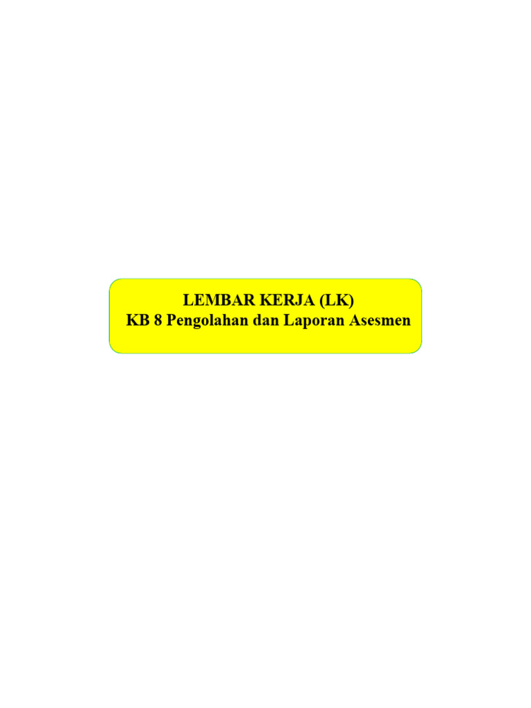 LK 8 Puspa | PDF