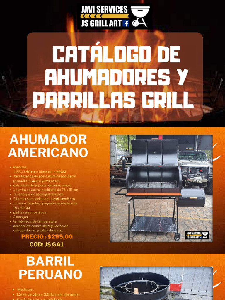 Catalogo JS Grill Art 2023 | PDF