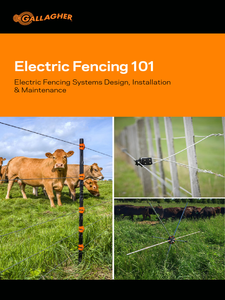 Electric Fencing 101 Manual NA | PDF | Grazing | Crop Rotation
