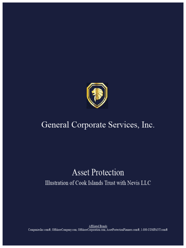 Cook Islands Trust and Nevis LLC Illustration | PDF