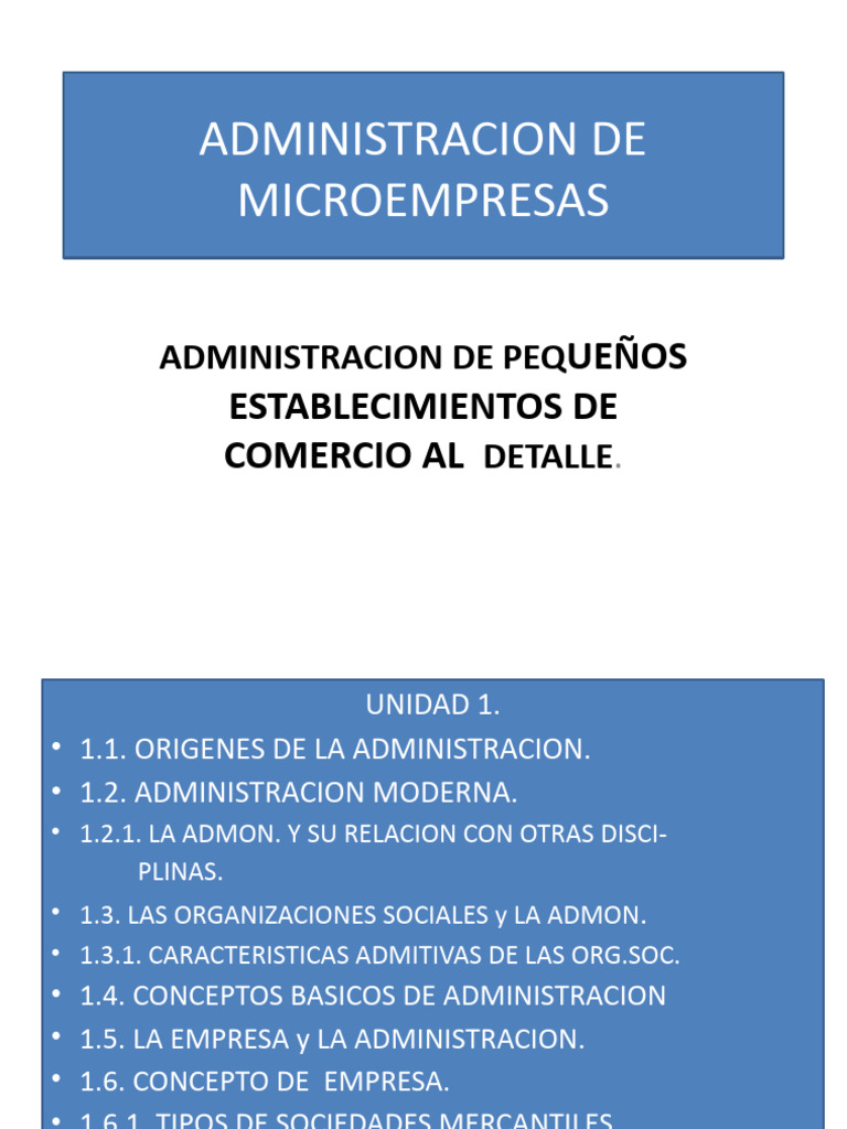 ADMON 1eraUNIDAD | PDF