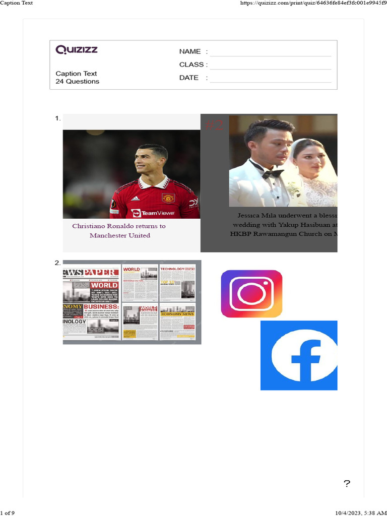 Caption | PDF | Languages | Foreign Language Studies