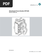 bvh2041gb - Directional Force Exciter DF Service Manual | PDF