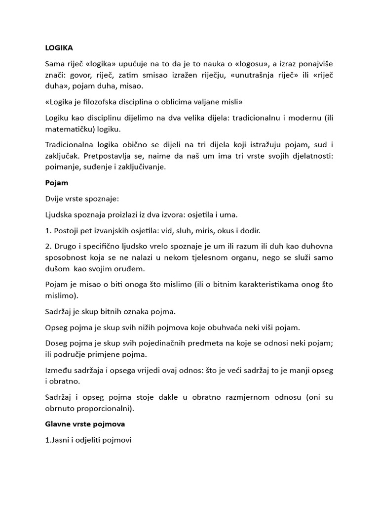 Logika 1 | PDF