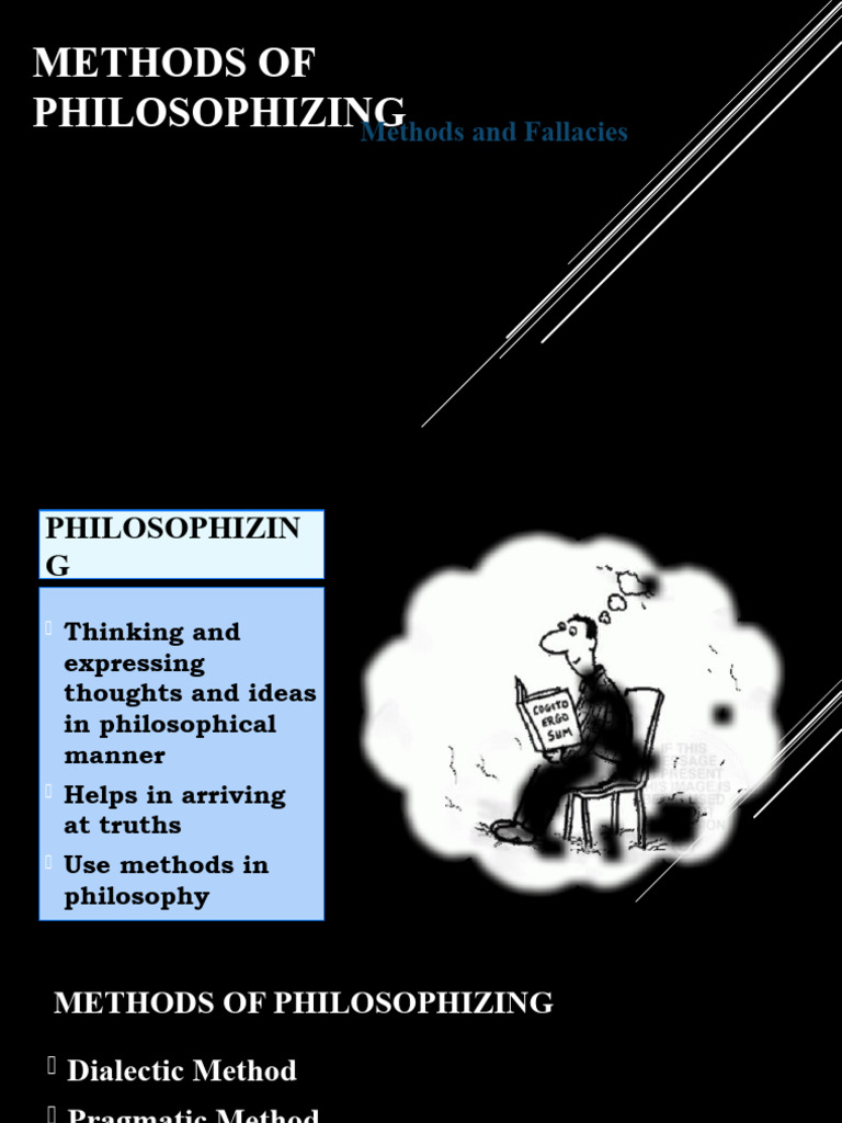 Methods of Philosophizing - Methods and Fallacies | PDF
