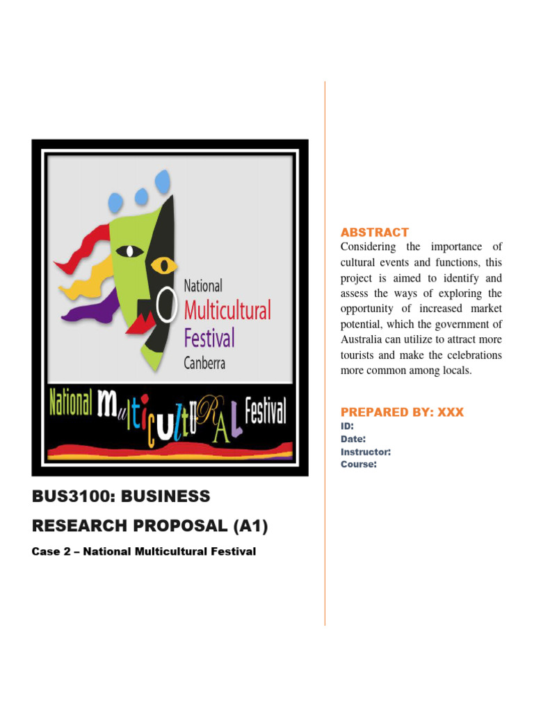 A.1 v.1 National Multicultural Festival | PDF