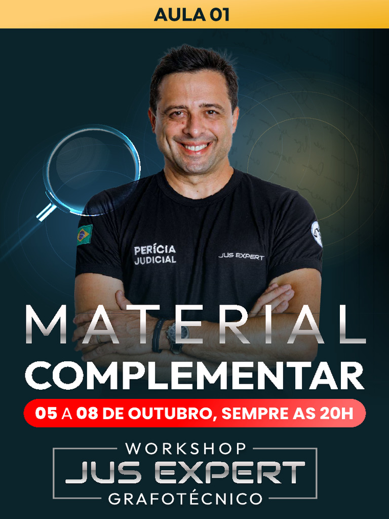 Workshop Jus Expert - Aula 01 - Material Complementar | PDF